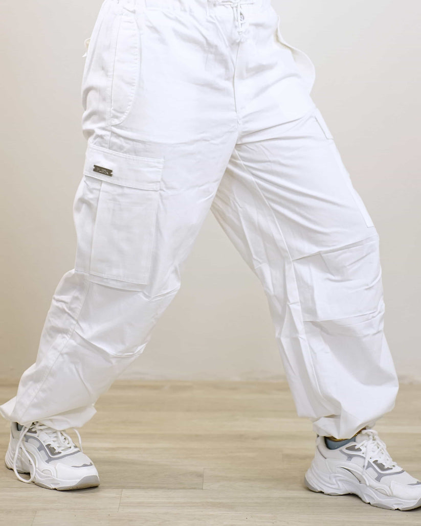 Space Cargo Pant - Snow White – Flexx Designs