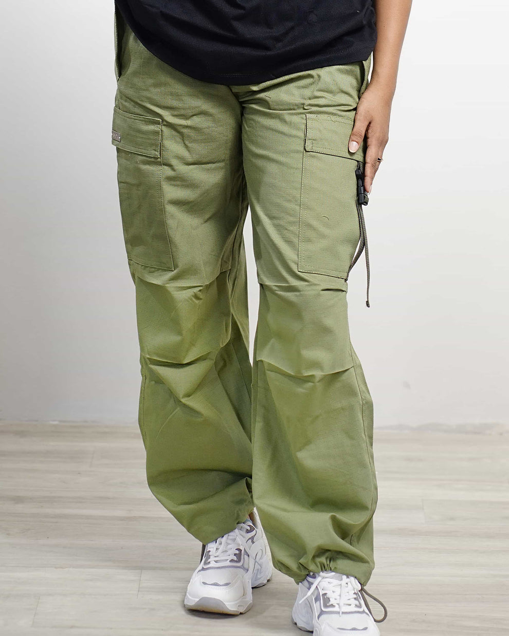 Space Cargo Pant - Muted Moss – Flexx Designs
